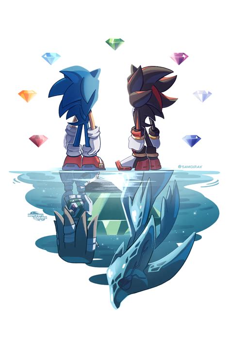 Galaxylover Chaos Sonic Shadow The Hedgehog Sonic The Hedgehog Tikal The Echidna Sonic