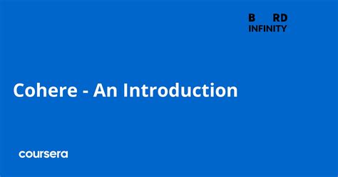 Learn About Cohere Sdks And Apis Coursera