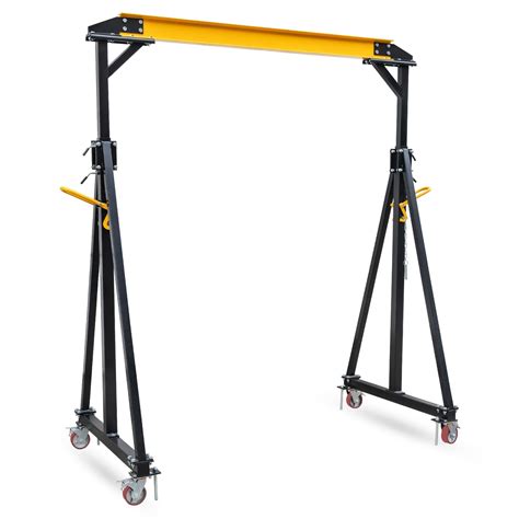 Yeshouse 2 Ton Adjustable Gantry Crane Portable Overhead Hoist 4400