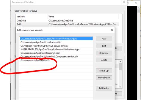Laravel Error In Wamp Server Shows Error C Wamp Or PHP In PATH Stack Overflow