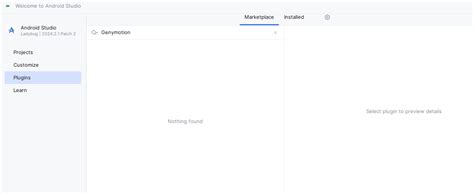 Flutter Unable To Find Genymotion Plugin In Android Studio By Searching Its Name Stack Overflow