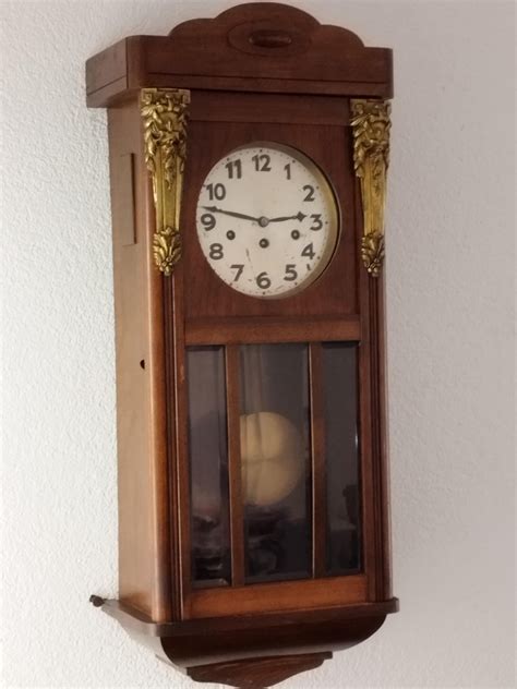 Junghans Vintage Ra Regulator Pendulum Westminster Chiming Wall Clock