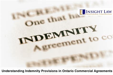Protect Your Business Indemnity Clause In Ontario Contracts