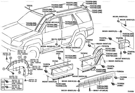 Toyota 4runner Interior Parts Diagram Cabinets Matttroy