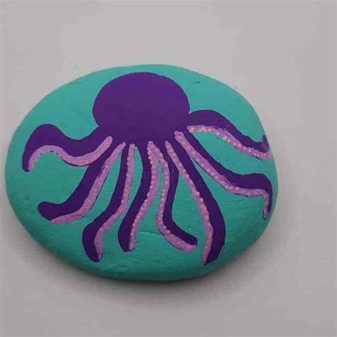 Tentacles Everywhere 3 Octopus Painted Rocks