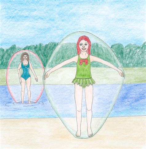 Girl In A Bubble By Uglygosling On Deviantart