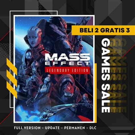 Jual Mass Effect Legendary Edition Game Pc Game Laptop Pc Games