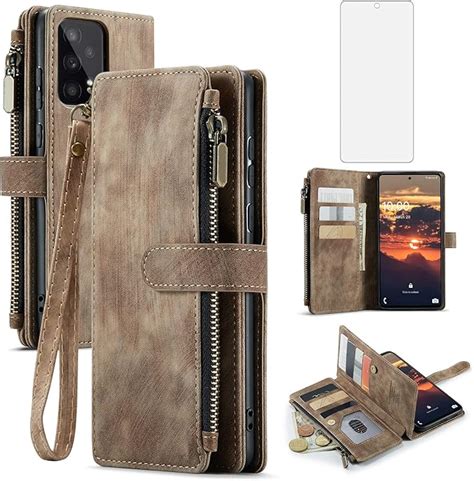 Amazon Com Asuwish Phone Case For Samsung Galaxy A A S G Wallet Cover And Tempered Glass