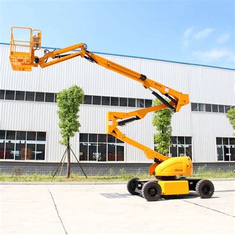 Electric Articulating Boom Lift Kirinlift Manufacturer Of Aerial