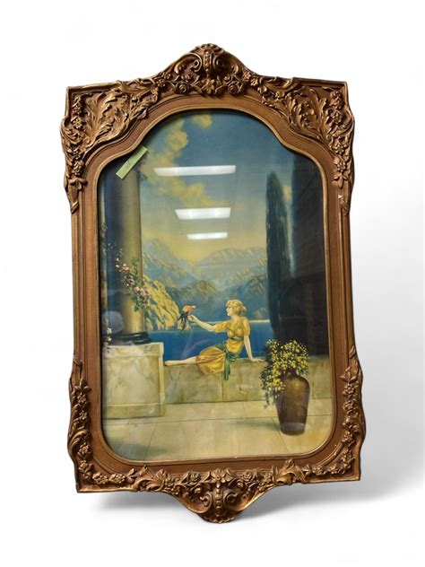 Maxfield Parrish Romance Canyon Original Print 145x23