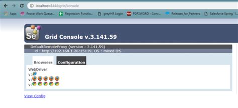 Selenium Grid Provar Documentation