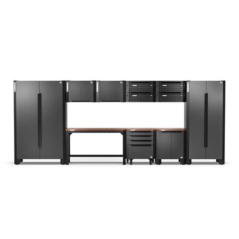 Shop Toughbuilt Toughbuilt 9 Pc Garage Cabinet Set At