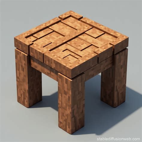 Minecraft Crafting Table Texture Stable Diffusion Online