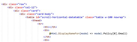 Solved ASP Net Core Understanding A Data Table S Structure Experts Exchange
