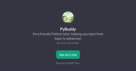 Pybuddy Ai Tool For Python Lessons