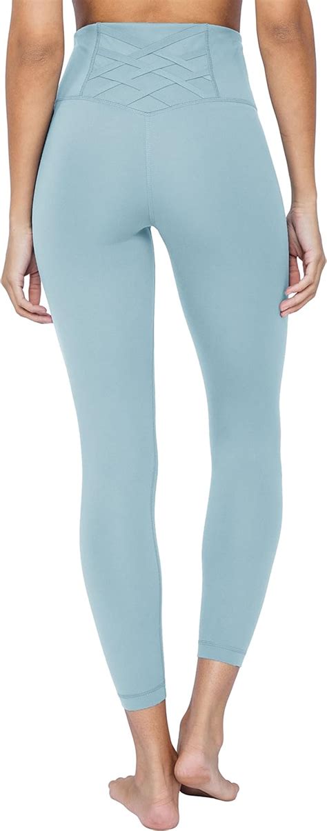 Yogalicious High Rise Squat Proof Criss Cross Yoga Pants For Women