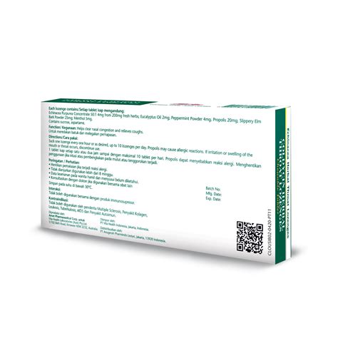 Coldycin Herbal Throat Lozenges Vitahealth
