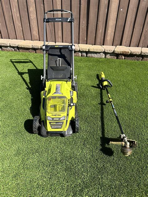 Lawn Mower And Weed Eater Combo