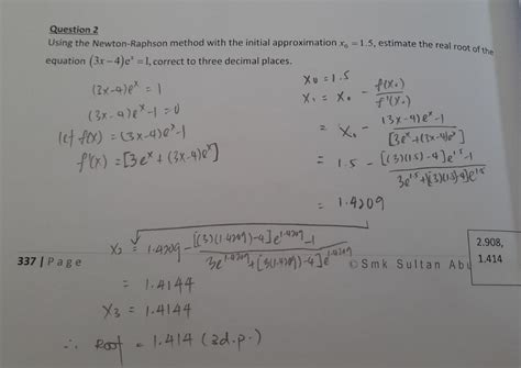 Newton Raphson Method