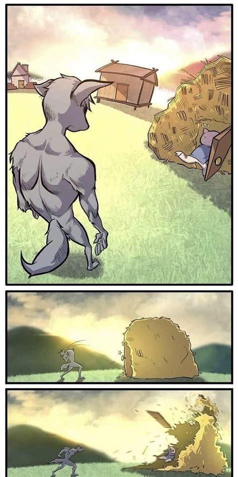 아기 돼지 삼형제 만화