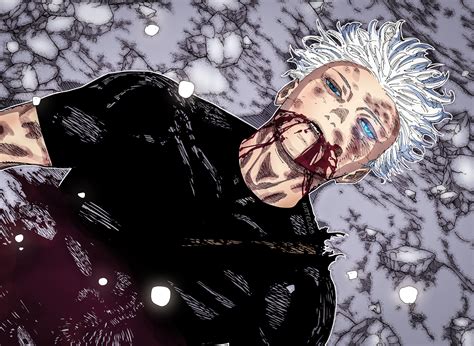Jujutsu Kaisen Ch 236 Gojos Death Panel Colored By Aurteloess On