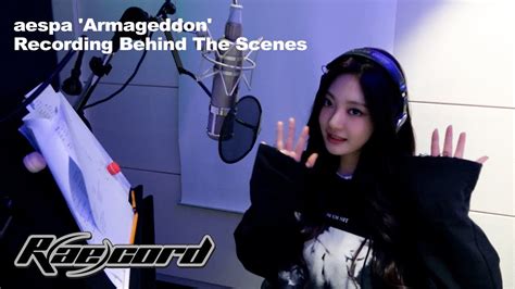 Aespa 에스파 ‘armageddon Recording Behind The Scenes Acordes Chordify