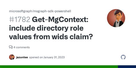 get mgcontext include directory role values from wids claim · issue
