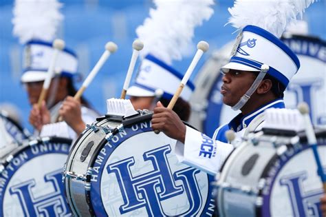 Watch Hampton Universitys ‘marching Force Excite The Crowd At Us Open Daily Press