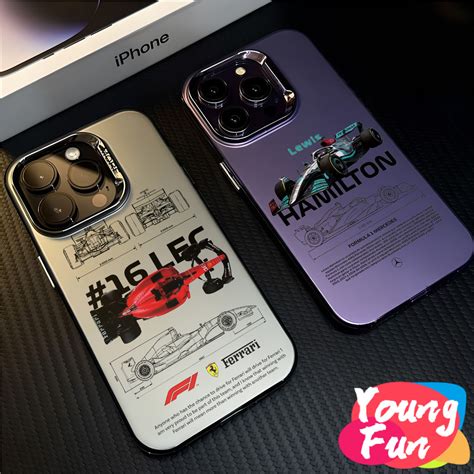 Racing Car Formula 1 Case For Iphone 16 Pro Max 15 14 Xr 13 11 12 Pro