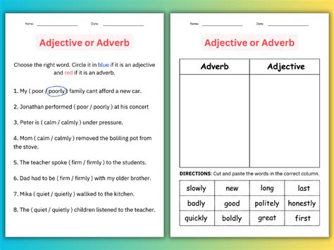 Free Adverb Worksheet 4th Grade Download Free Adverb Worksheet 4th