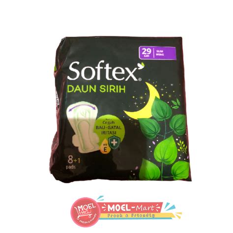 Jual Softex Daun Sirih Extra Long 29cm 8 Pads Shopee Indonesia