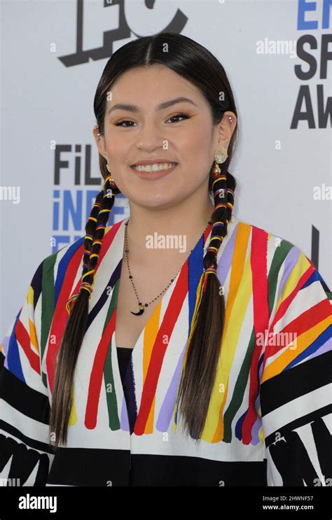 Santa Monica Ca 6th Mar 2022 Paulina Alexis At Arrivals For Film