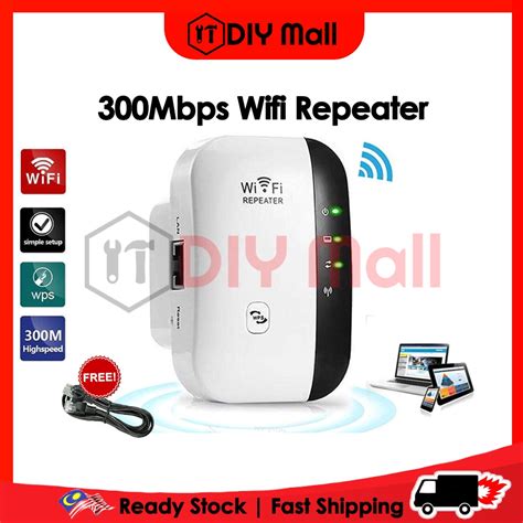 diymall 300mbps wireless wifi network repeater wifi signal wi fi
