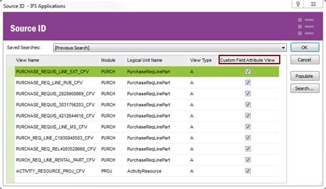 Overview Custom Attributes For Information Sources