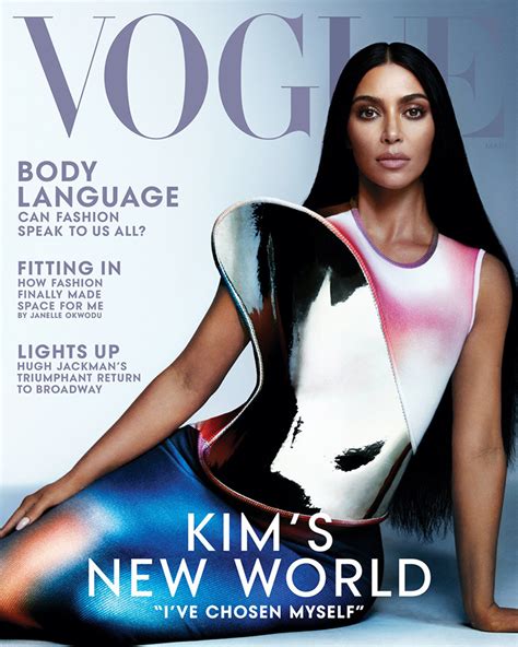 Kim Kardashian Is The Cover Star Of American Vogue March 2022 Issue