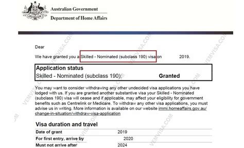 Subclass 190 Skilled Nominated Visa How To Apply