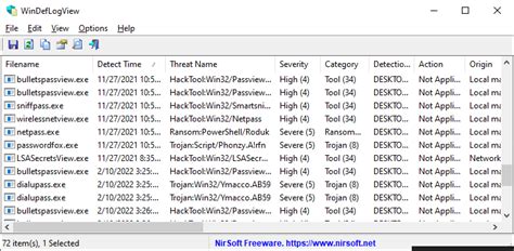 Windows Defender Log Viewer For Windows And Windows