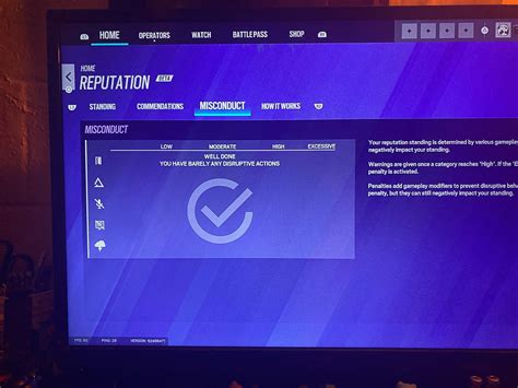 Reputation Is Dishonorable Rrainbow6