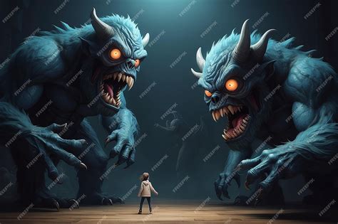 Premium Photo Turn Into A Monster