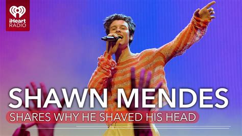 Shawn Mendes Shares Why He Shaved His Head Fast Facts Youtube