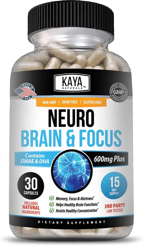 Kaya Naturals Neuro Brain For Memory And Focus Nepal Ubuy
