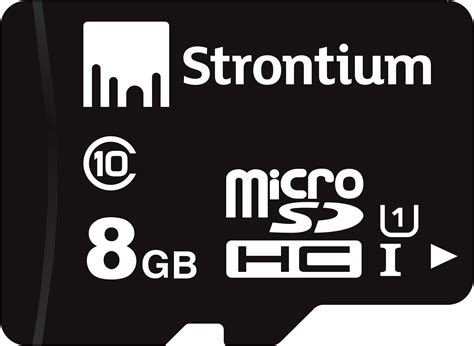 Strontium Microsd Class 10 8gb Memory Card Black Buy Strontium