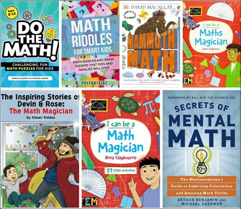 Be A Math Magician 7 Great Books For Mastering Mental Math Selected