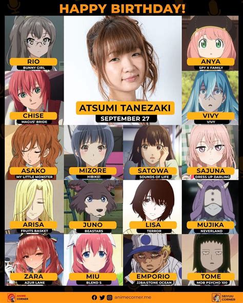 Happy Birthday To Futabas Va Atsumi R Seishunbutayarou