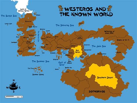 Map Of Essos Artofit