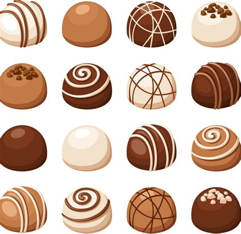 Chocolate Truffles Drawing At Dean Paul Blog