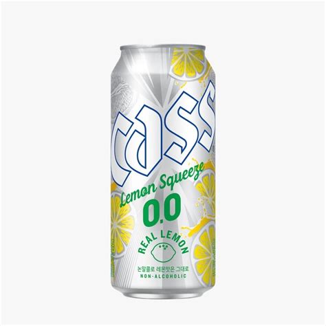 Cass Lemon Beer Can 3d Model