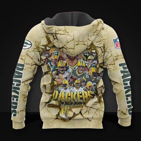 Green Bay Packers 3d Print Hoodie T Shirt Gbp2421 Robinplacefabrics
