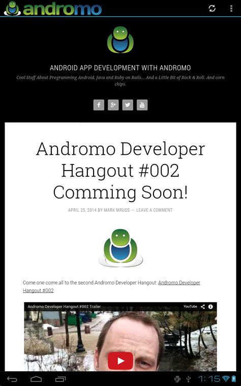 Andromo App Maker Apk Untuk Unduhan Android