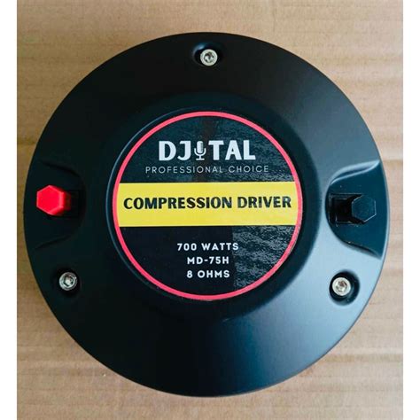 Djital Compression Driver Tweeter 700w 3 Inch Vc Bolt Type Shopee